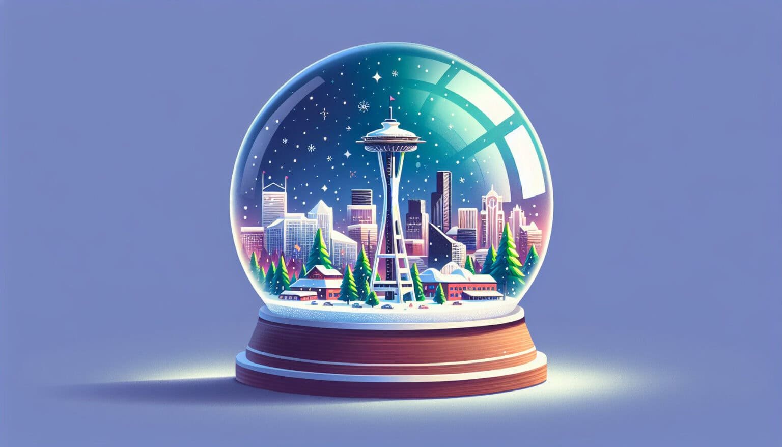 Seattle Snow Globe Musical Glass Dome Review - Seek Seattle